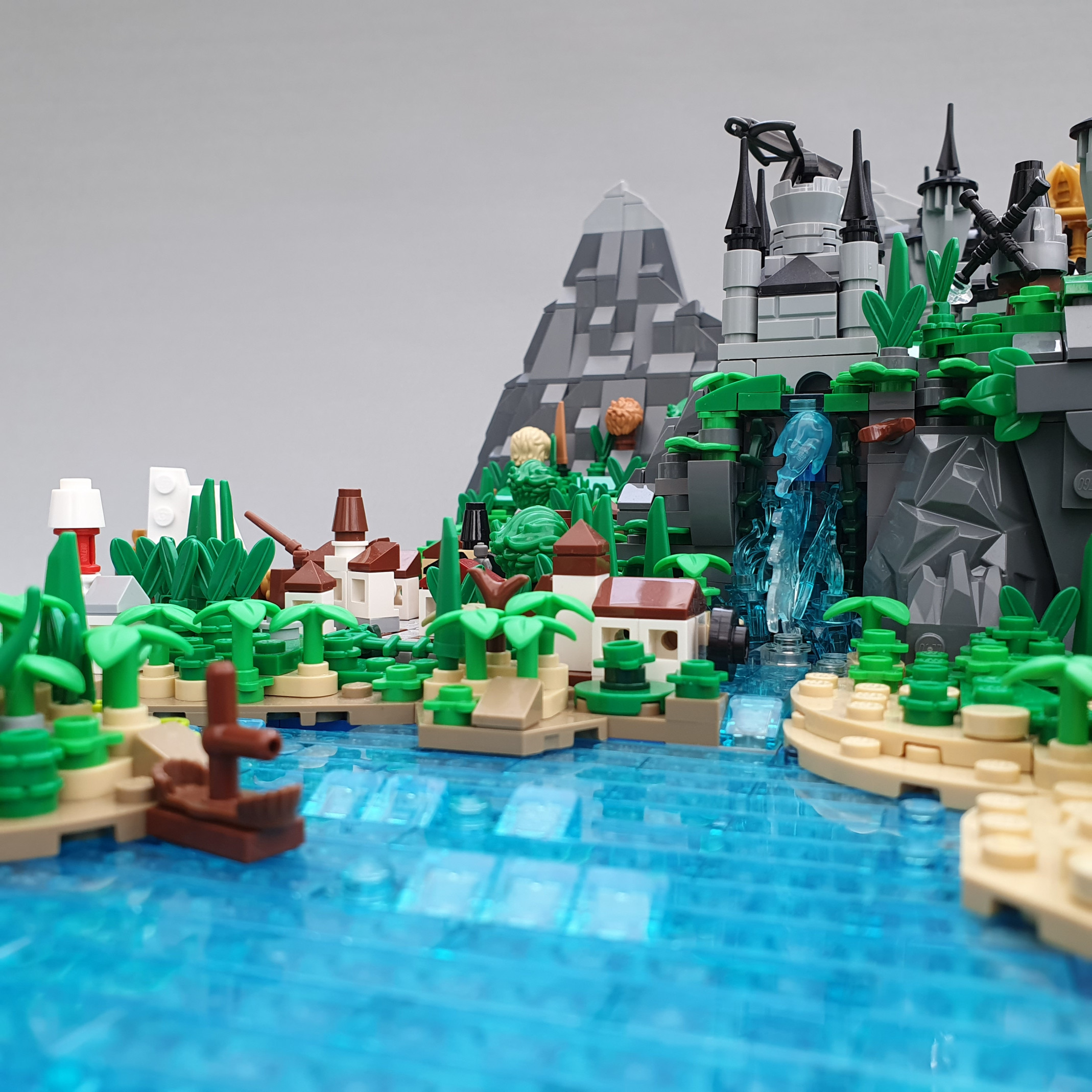 Fantasy Micro Landscape for Lego Stores Stockholm by Peter Ilmrud ...