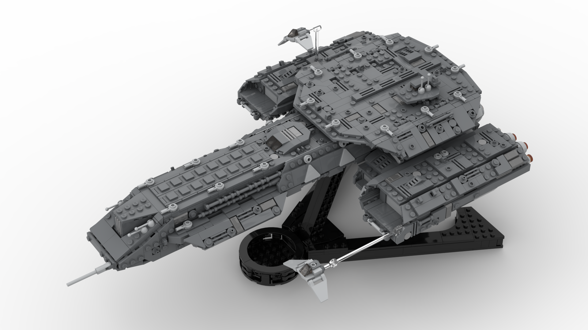 Stargate BC304 Daedalus Battlecruiser by monty_builds - Blockheads