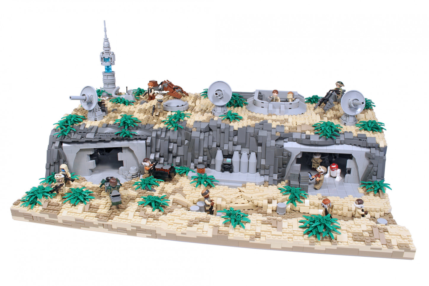 Star Wars: Rebel Base by Gareth Gidman - Blockheads