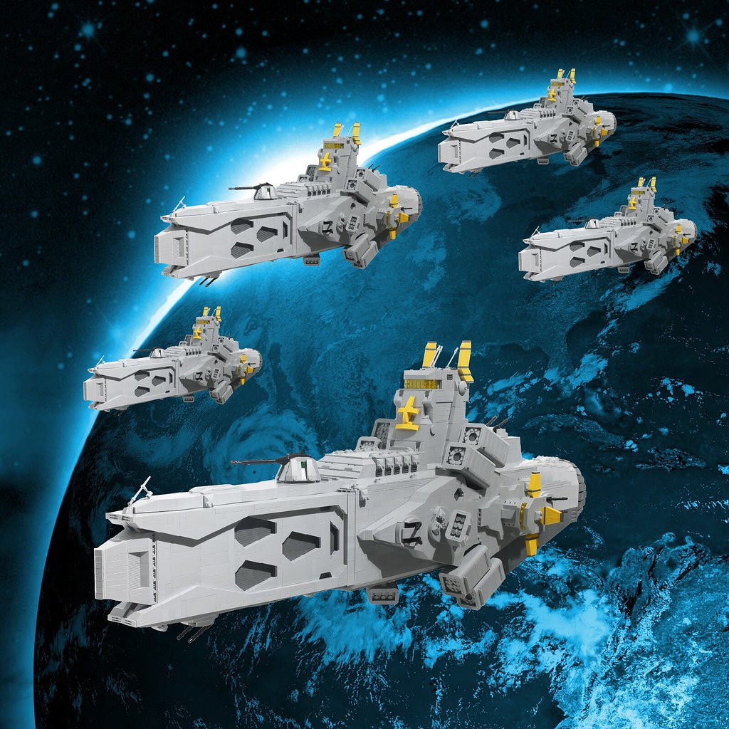 Shiptember: Lepanto Missile Frigate by Marco - Blockheads