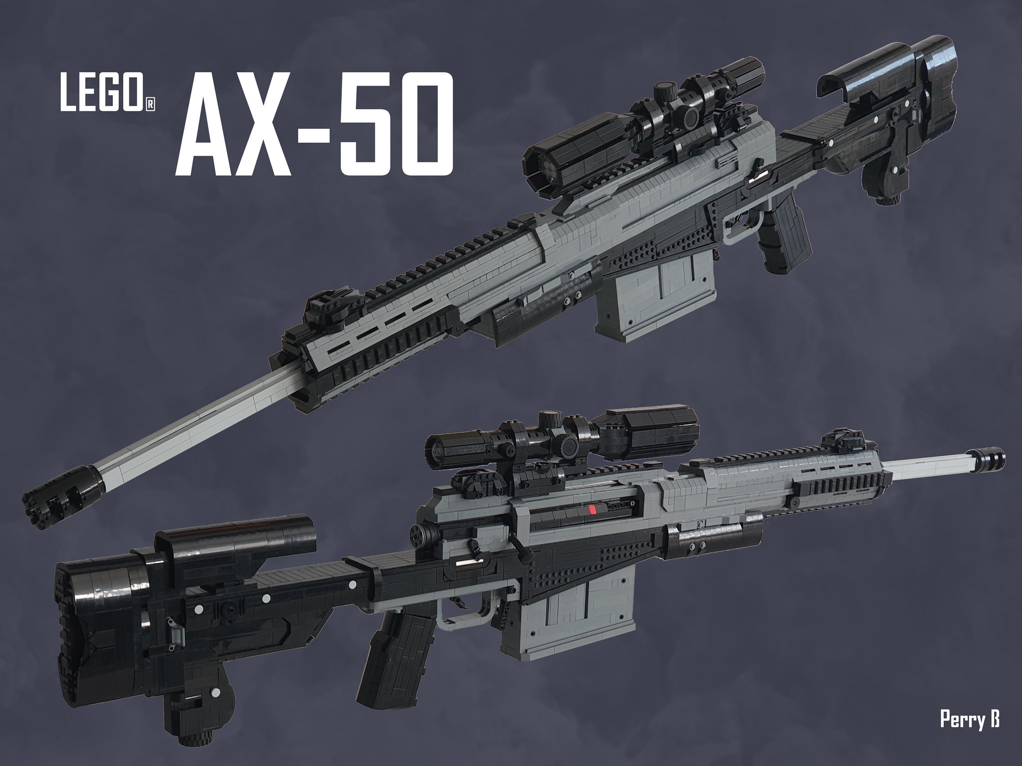 AX-50 Sniper Rifle by Perry - Blockheads
