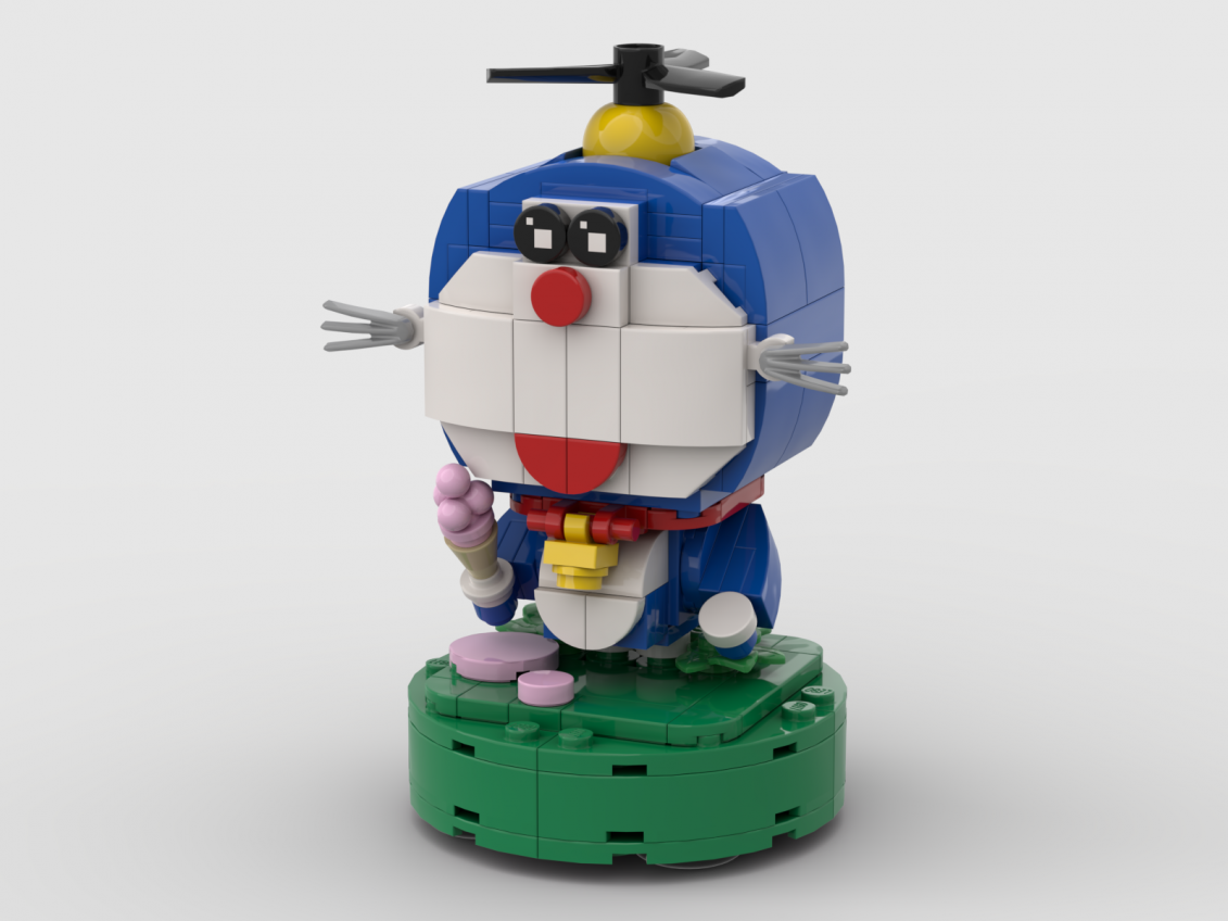 Doraemon: Ice-cream on the Job by Calvin Sun - Blockheads