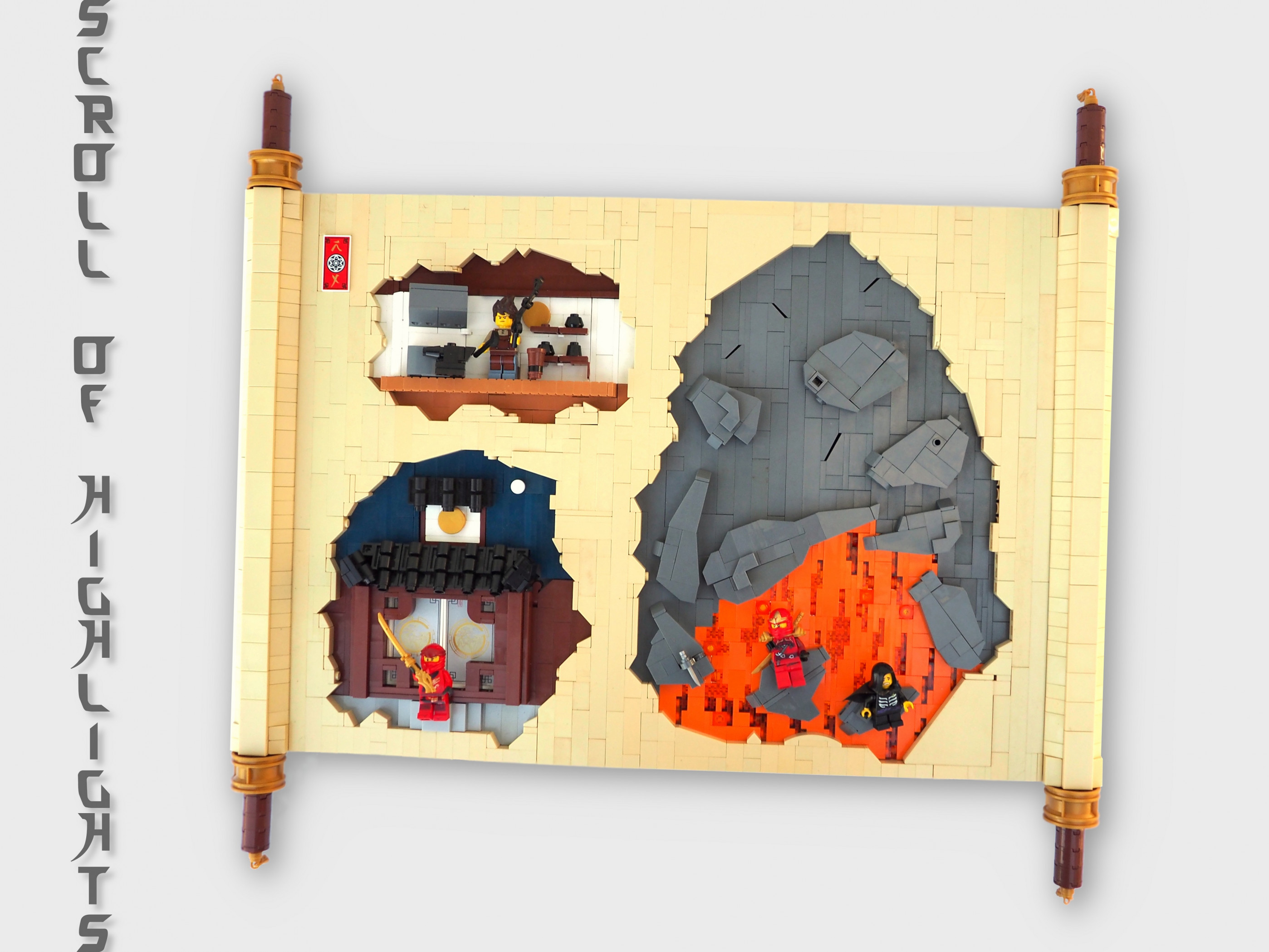 LEGO Ninjago Scroll of Highlights: Kai by Geneva Durand - Blockheads
